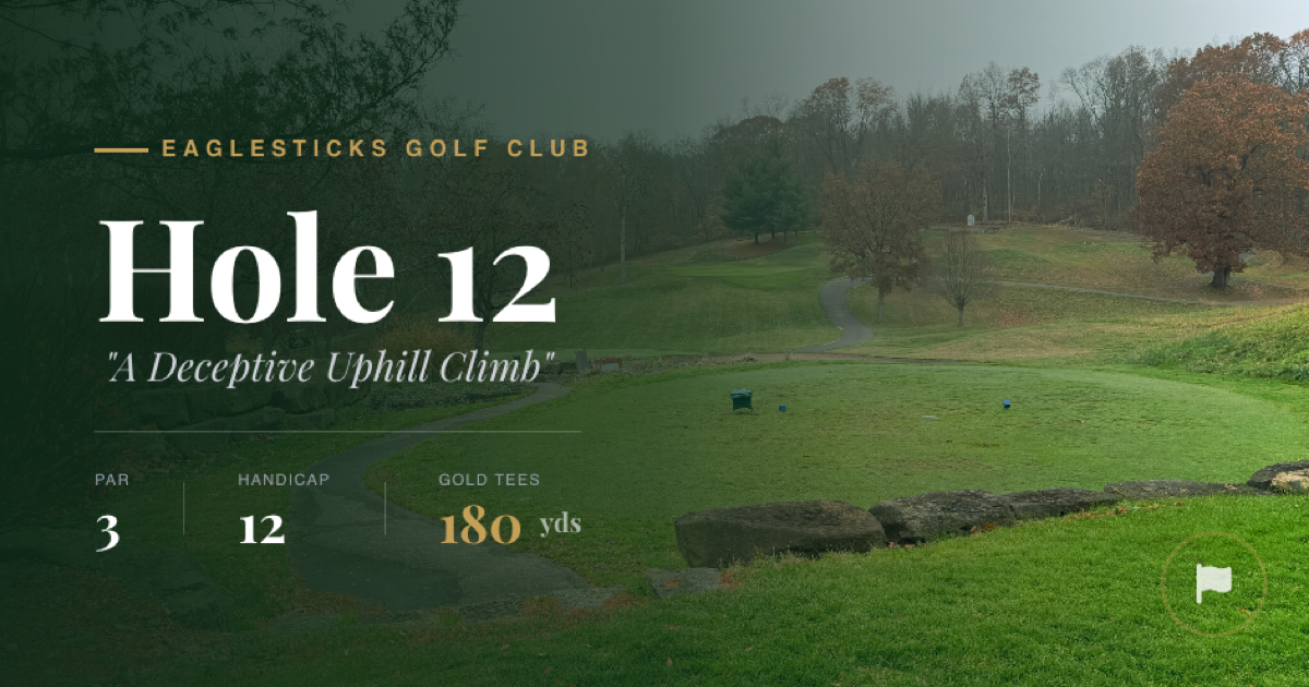 Hole Twelve - EagleSticks Golf Club